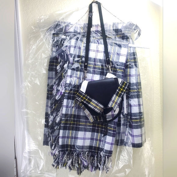 Kommando Kilts | Kilts | Macpherson Dress Tartan Kilt Sporon Fly ...